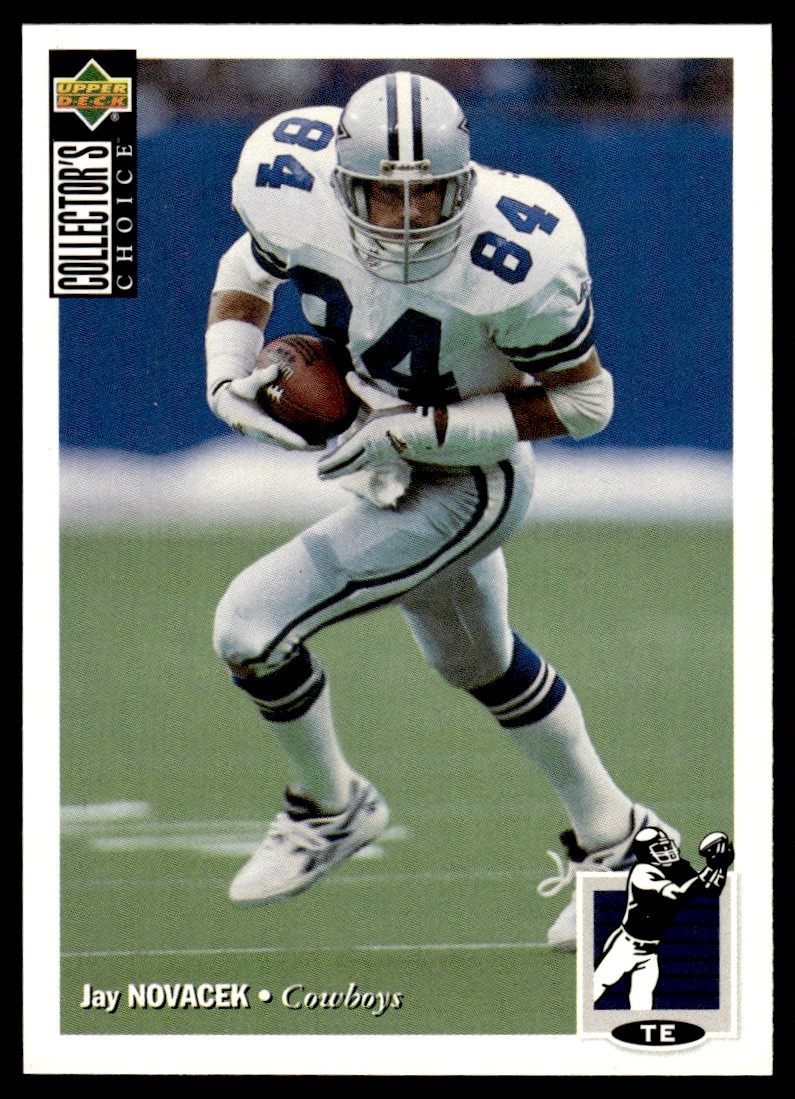 1994 Collector's Choice Jay Novacek #91 on Kronozio