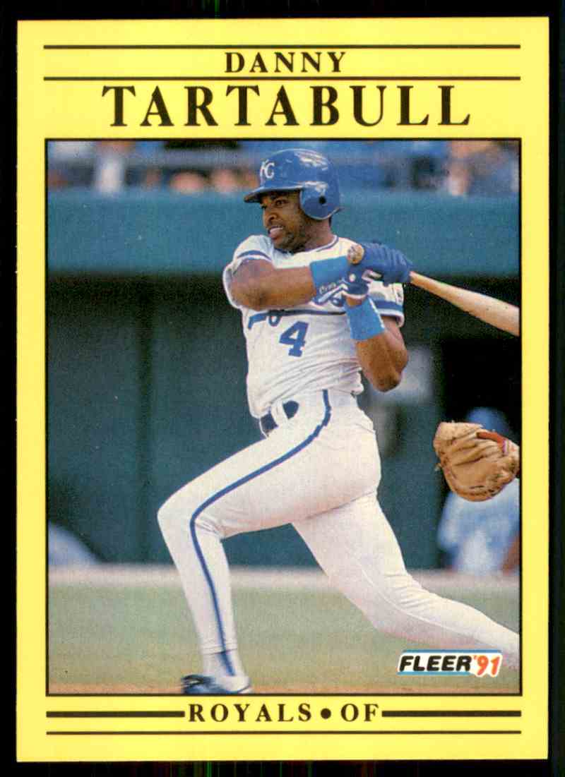 1991 Fleer Danny Tartabull #572 on Kronozio