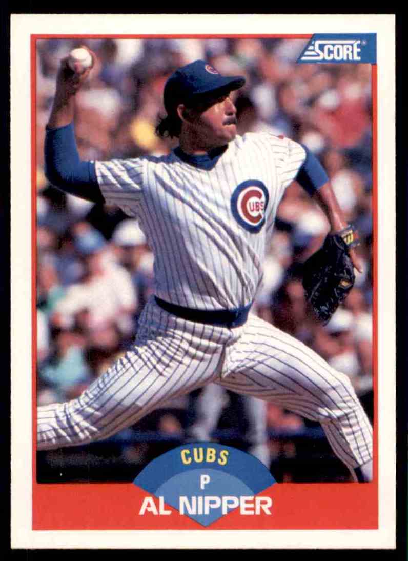 1989 Score Regular Al Nipper #532 on Kronozio