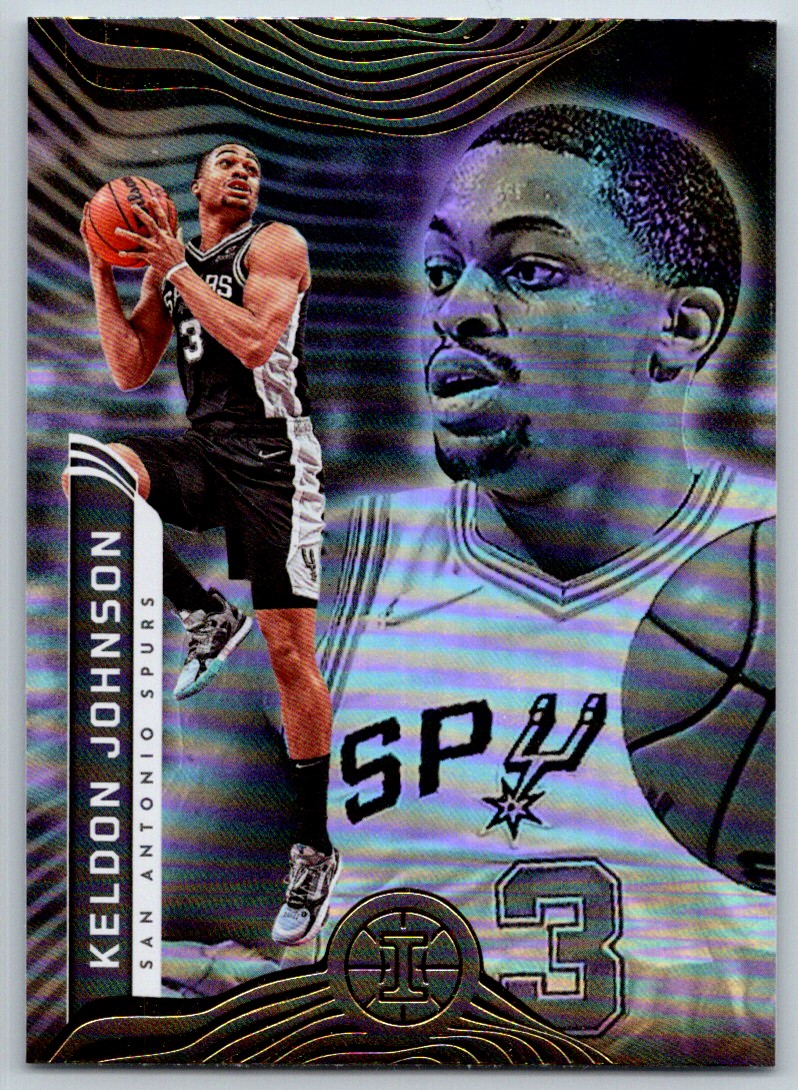 2021-22 Panini Illusions Keldon Johnson #1 on Kronozio