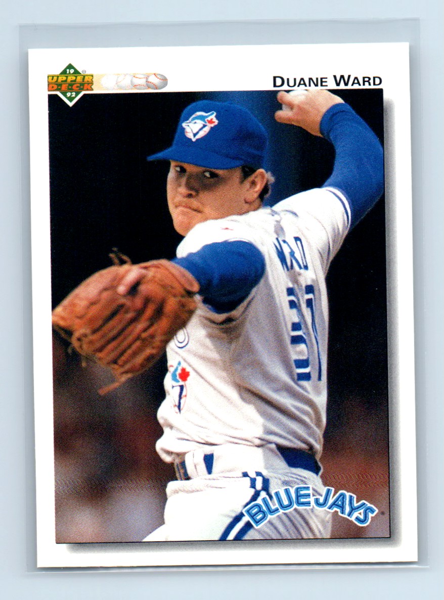 1992 Upper Deck Straight from the Pack Duane Ward Toronto Blue Jays ...