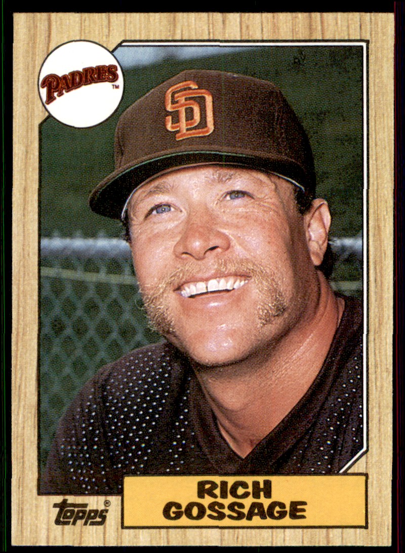 1987 Topps Rich Gossage #380 on Kronozio