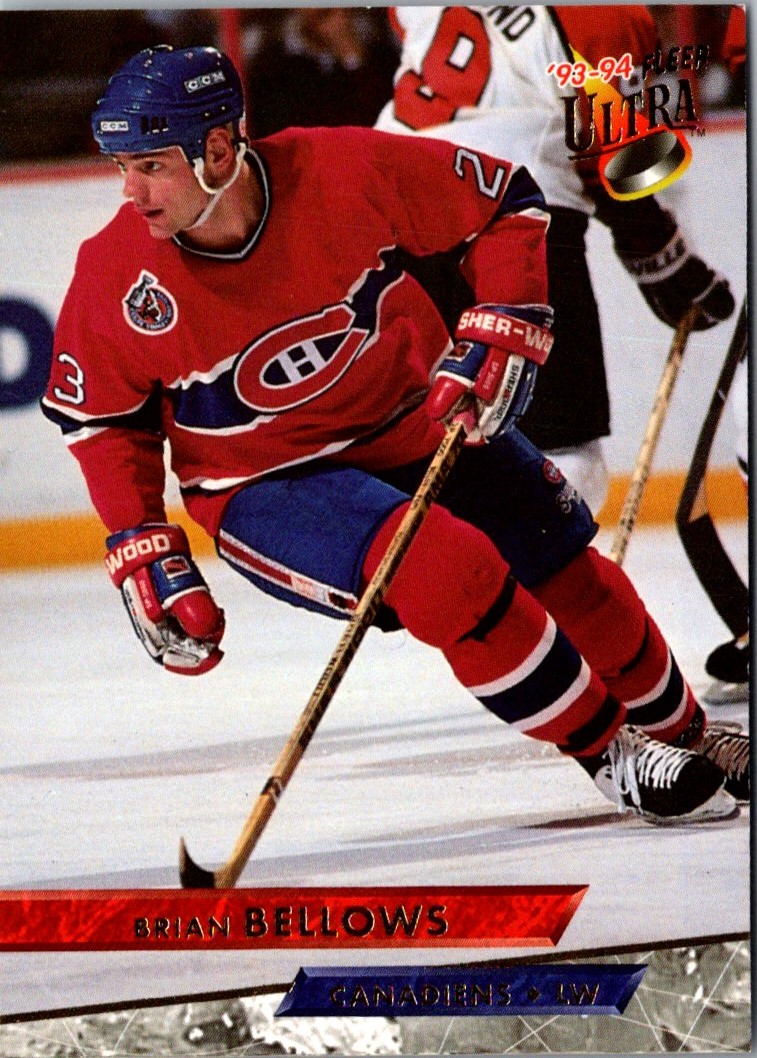 1993-94 Ultra Brian Bellows #4 on Kronozio
