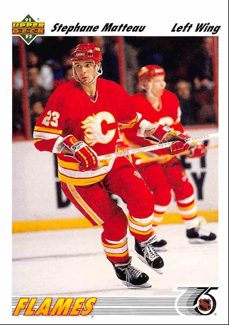 1991-92 Upper Deck Stephane Matteau #121 on Kronozio