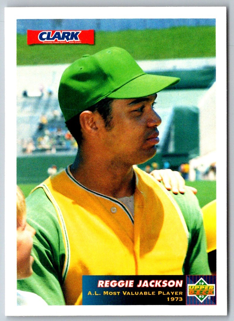 1993 Upper Deck Clark Bar Reggie Jackson Reggie Jackson #C2 on Kronozio