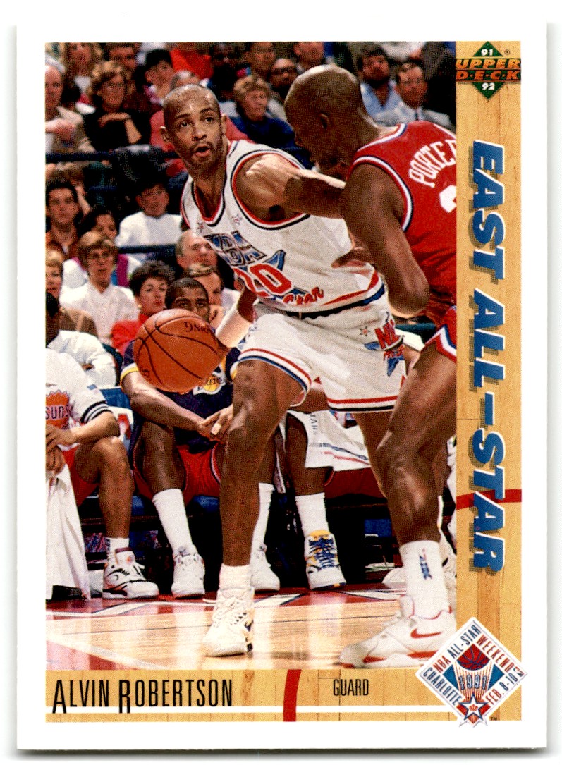 1991-92 Upper Deck Alvin Robertson #64 on Kronozio