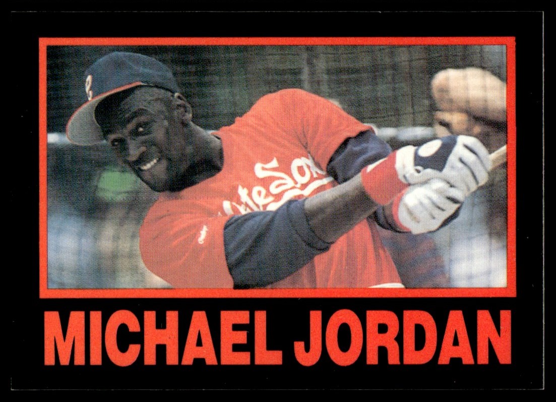 1990 Big League Statz Promo Michael Jordan on Kronozio