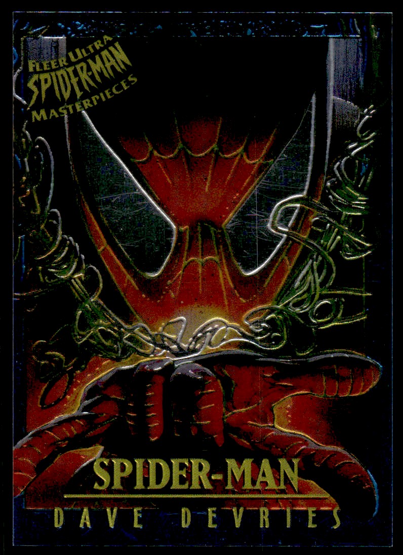 1995 Fleer Ultra Spider-Man Masterpieces Spider-Man Dave DeVries #4 OF 9 on Kronozio