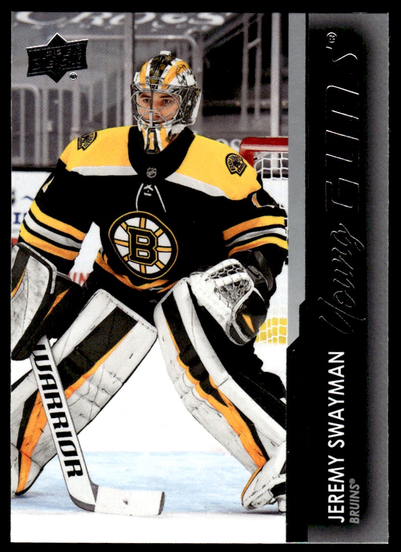 2021-22 Upper Deck Young Guns Jeremy Swayman #226 on Kronozio