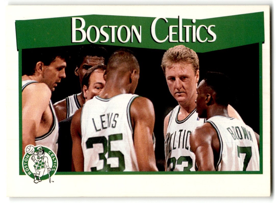 1991-92 Hoops Boston Celtics #275 on Kronozio