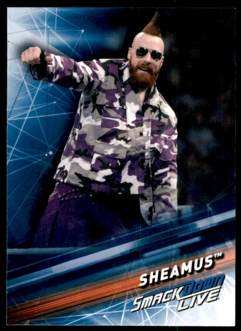 2019 Topps Wwe SmackDown Live Sheamus #47 on Kronozio