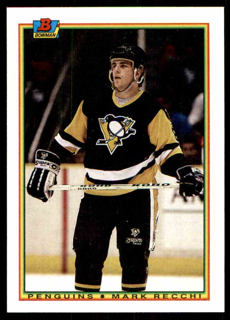 1990-91 Bowman Mark Recchi #206 on Kronozio