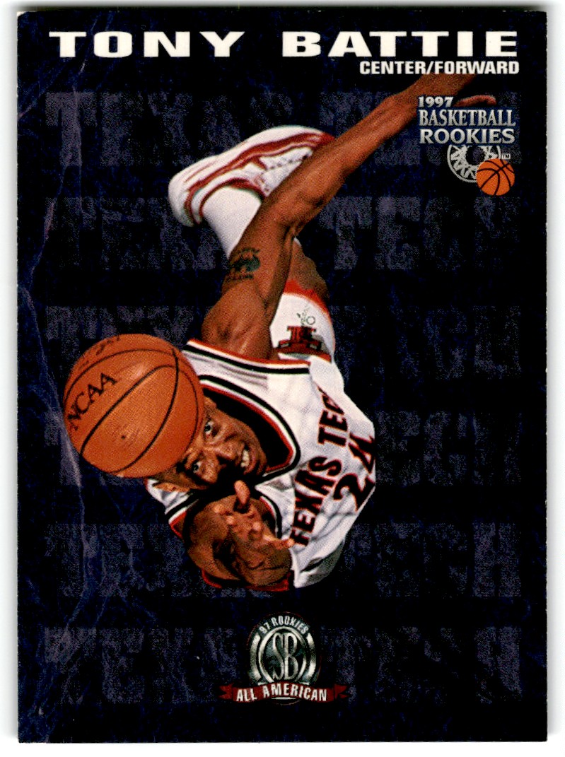 1997-98 Score Board Rookies Tony Battie #65 on Kronozio