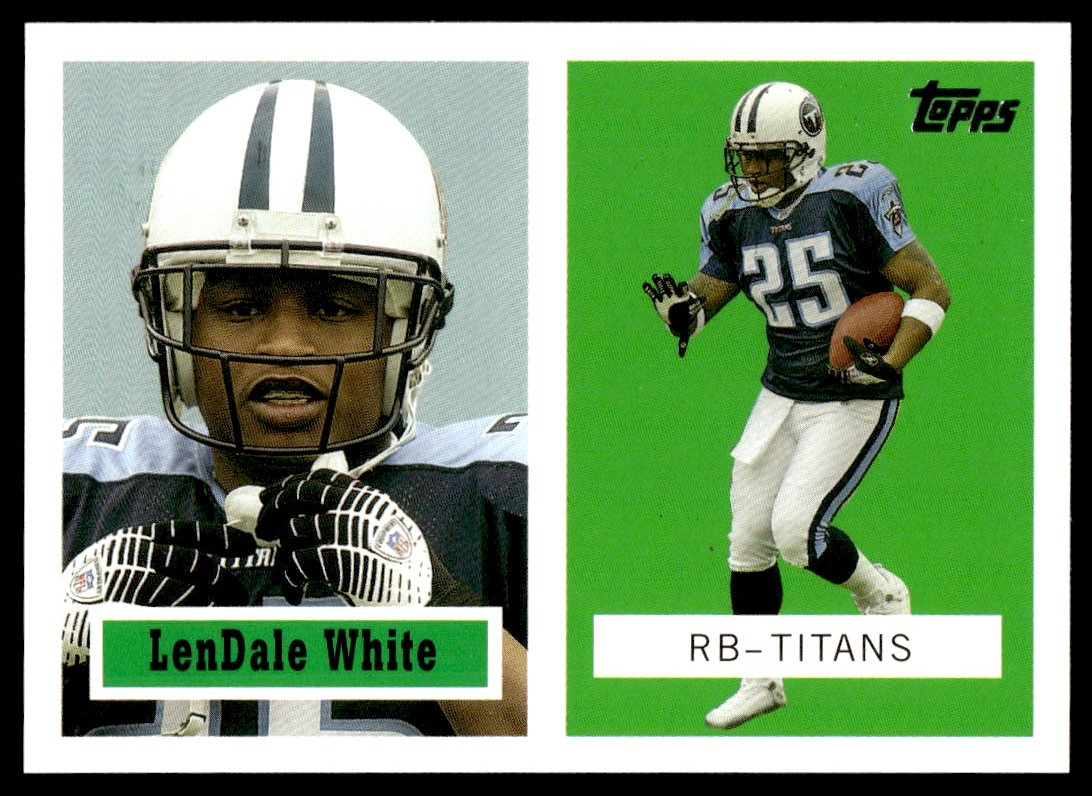 2006 Topps Turn Back the Clock LenDale White #6 on Kronozio