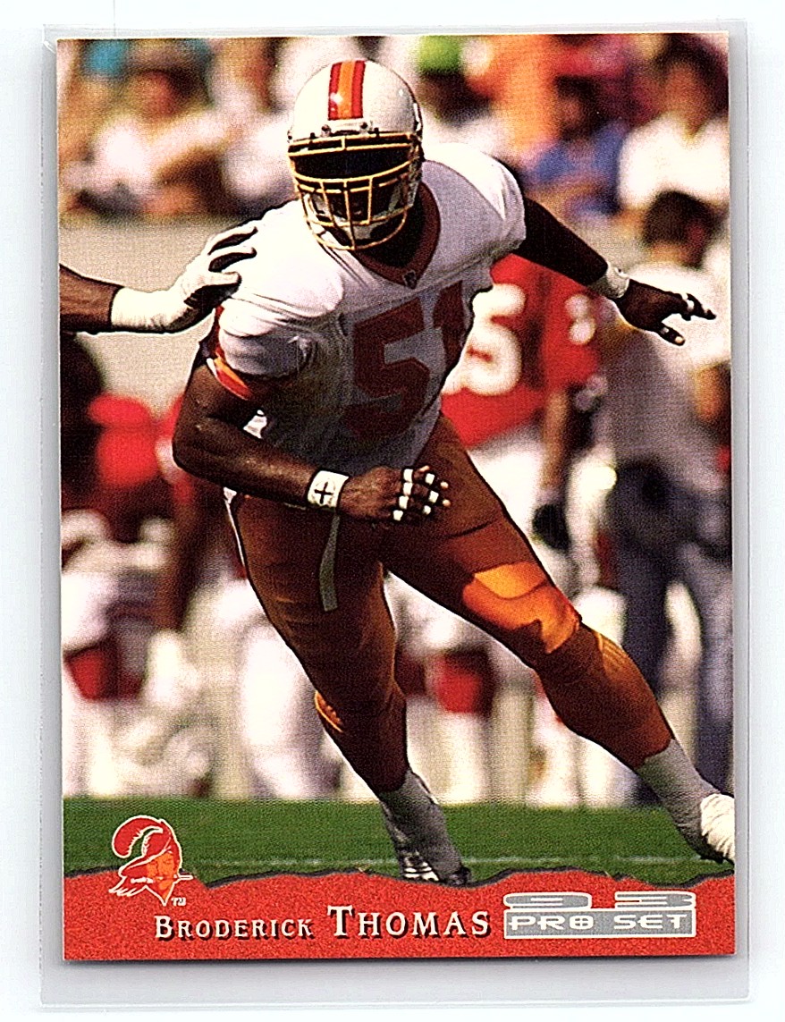 1993 Pro Set Broderick Thomas #427 on Kronozio