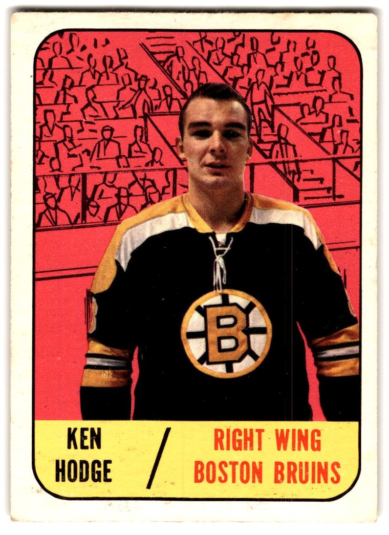 1967-68 Topps Ken Hodge #98 on Kronozio