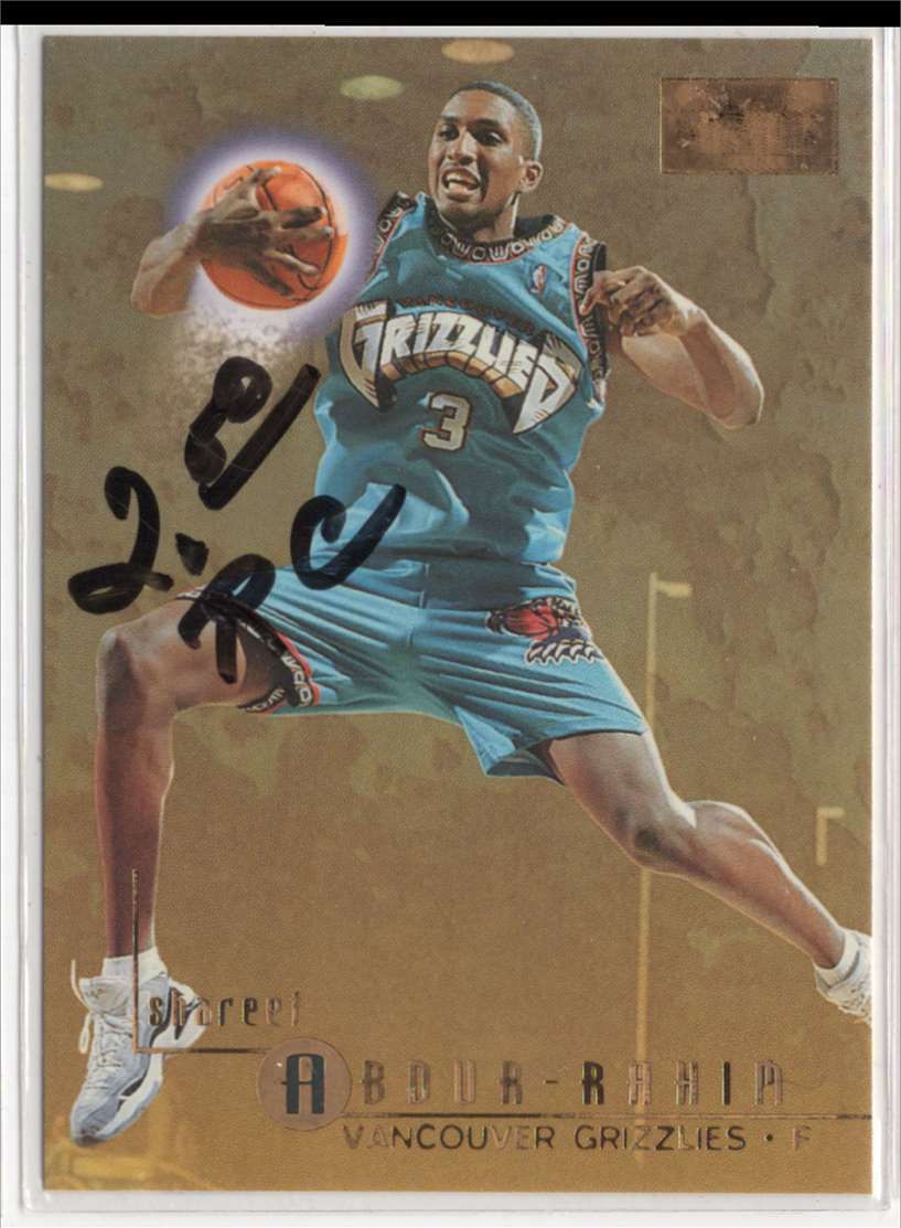 1996-97 Skybox Premium Shareef Abdur-Rahim #122 on Kronozio