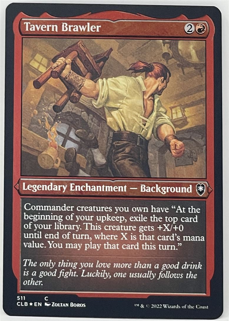 2022 Baldur's Gate MTG Tavern Brawler #511 on Kronozio
