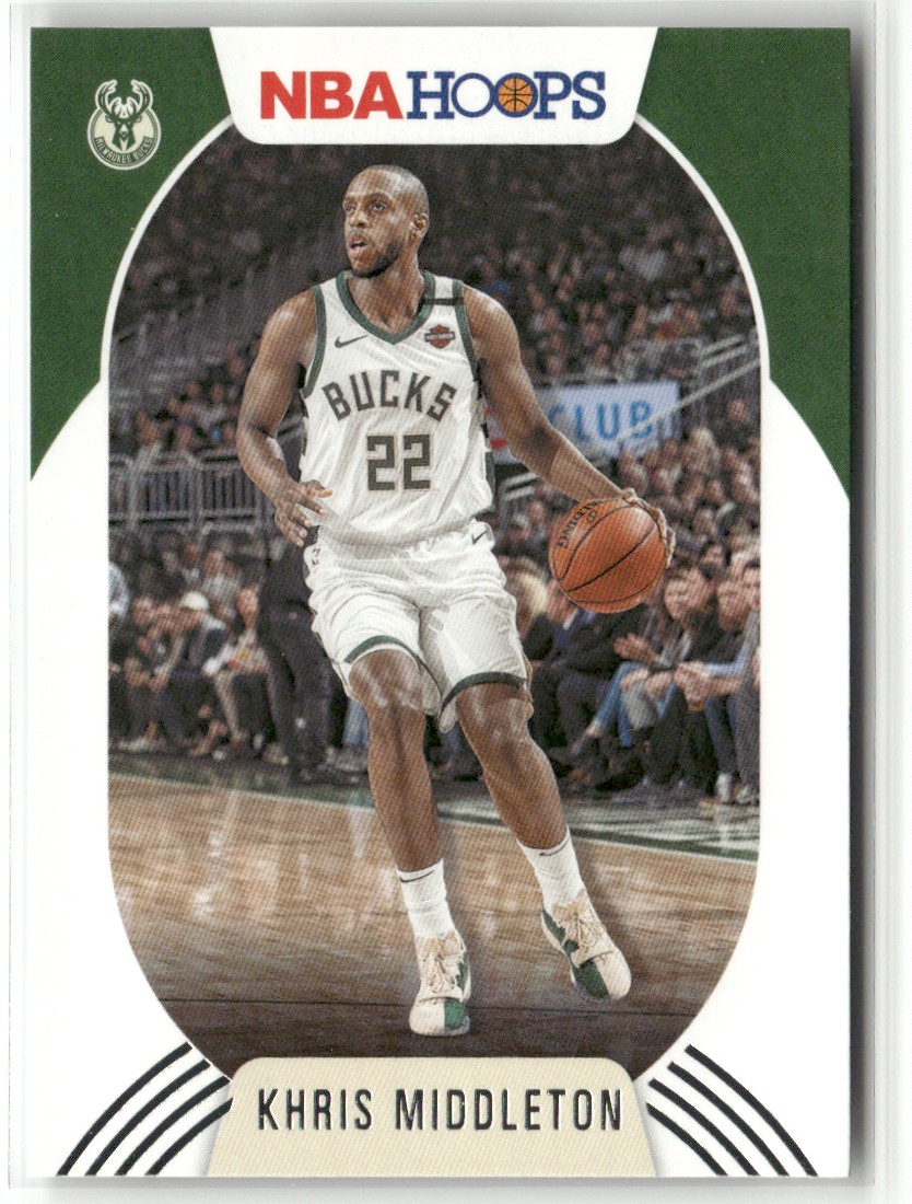 2020-21 Hoops Khris Middleton #176 on Kronozio