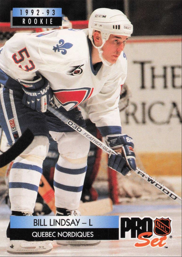 1992-93 Pro Set Bill Lindsay #239 on Kronozio
