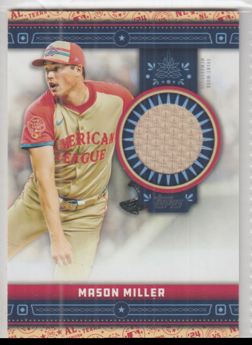 2024 Topps Update All-Star Stitches Relics Mason Miller #ASR-MM on Kronozio