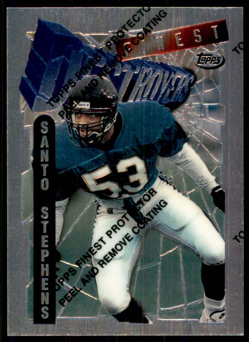 1996 Finest Santo Stephens S #294 on Kronozio