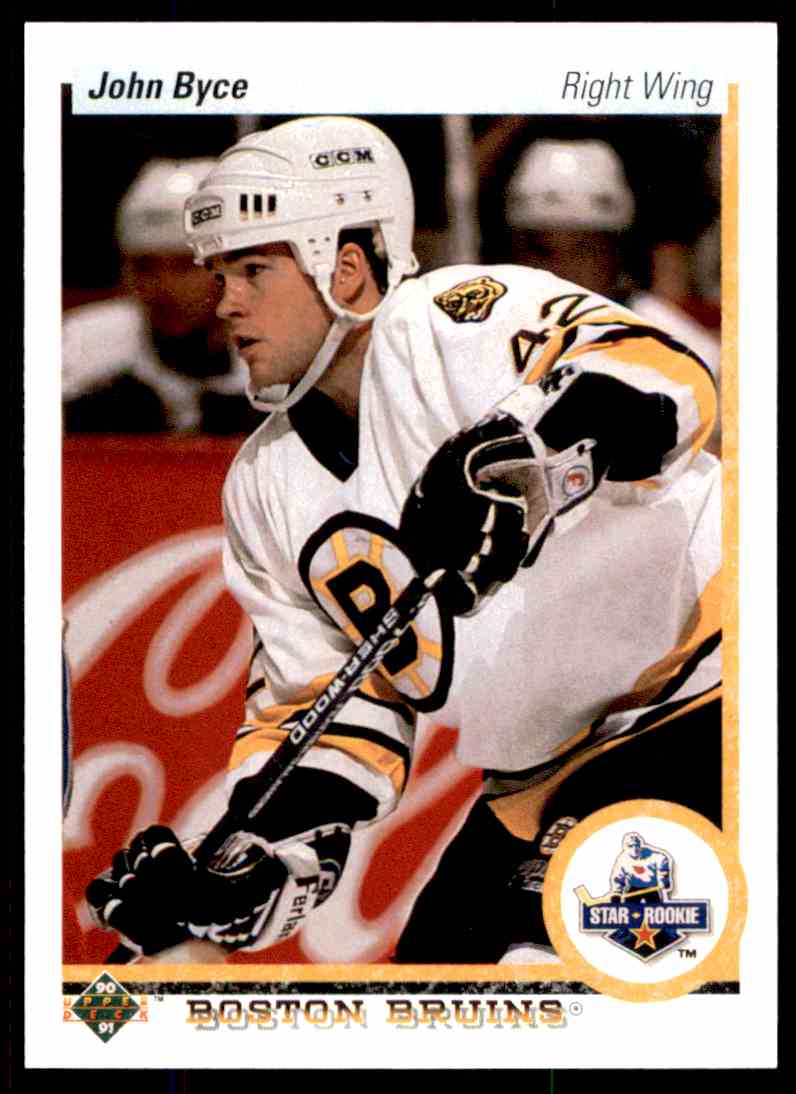 1990-91 Upper Deck John Byce #25 on Kronozio