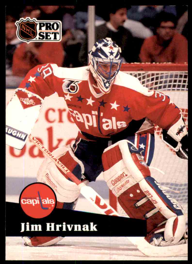 1991-92 Pro Set Jim Hrivnak #509 on Kronozio