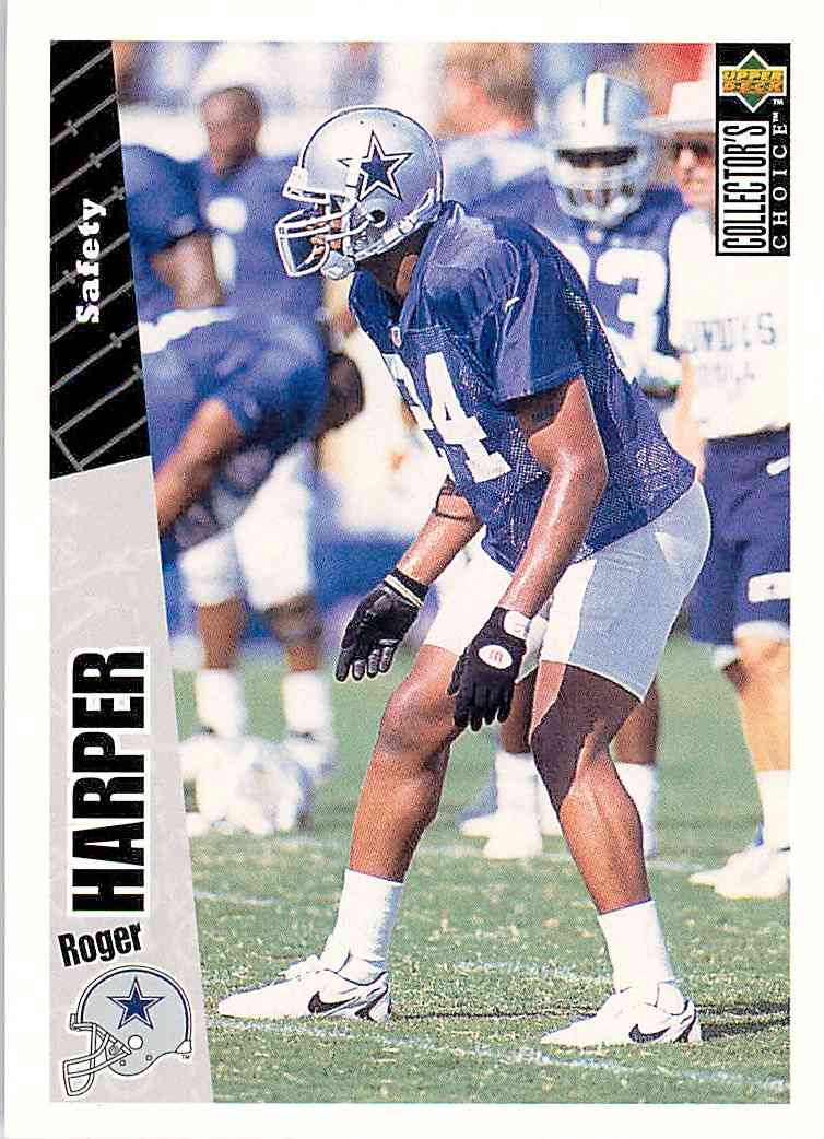 1996 Collector's Choice Roger Harper #U159 on Kronozio