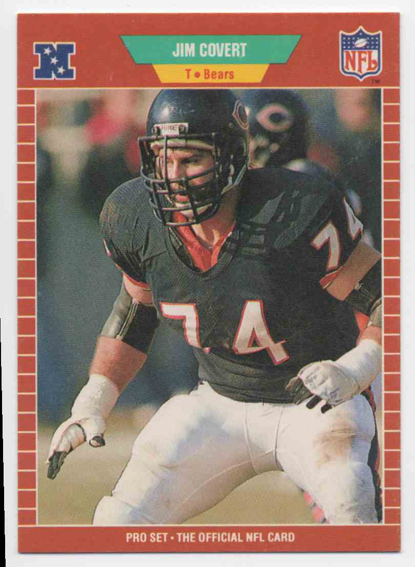 1989 Pro Set Jim Covert #37 on Kronozio