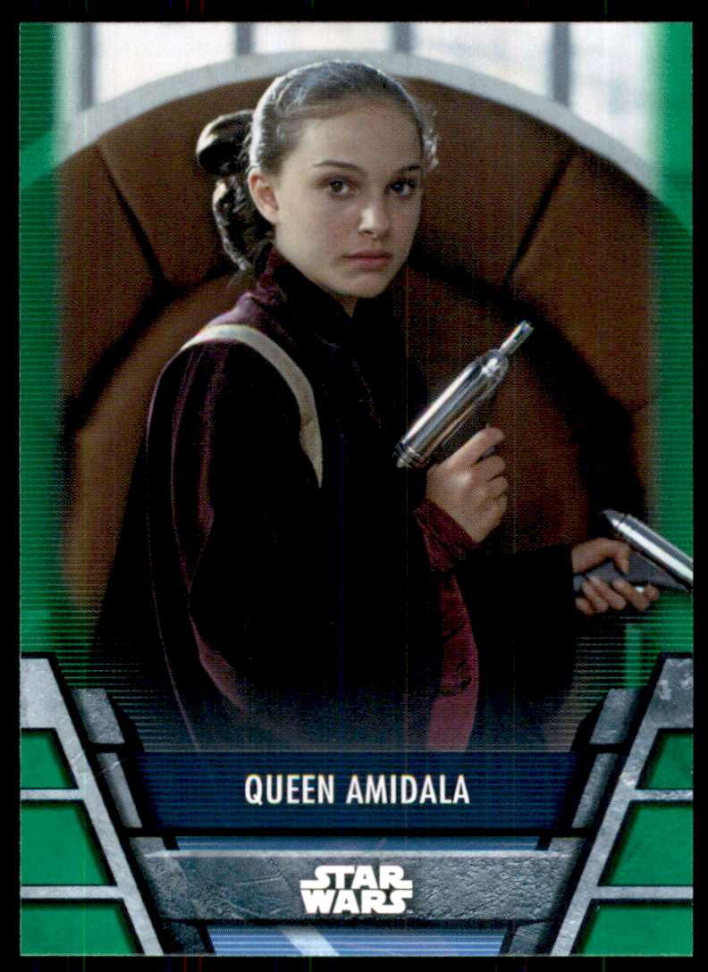2020 Star Wars Holocron Green Queen Amidala #REP1 on Kronozio