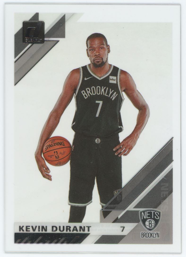2019-20 Clearly Donruss Kevin Durant #5 on Kronozio