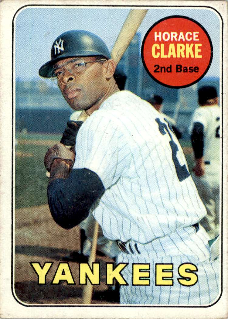 1969 Topps Horace Clarke #87 on Kronozio