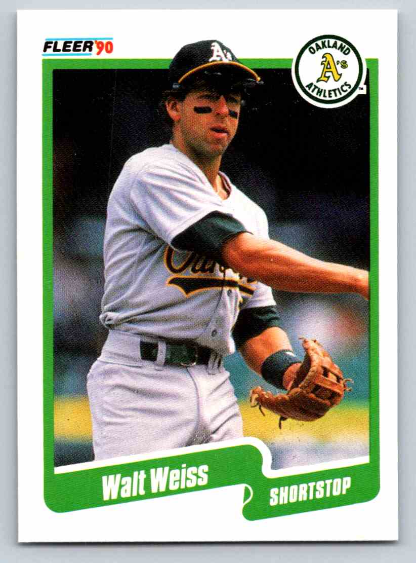 1990-91 Fleer Walt Weiss #22 on Kronozio