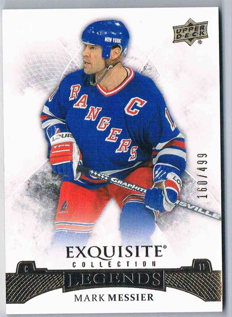 2015-16 Exquisite Collection Legends Mark Messier #35 on Kronozio