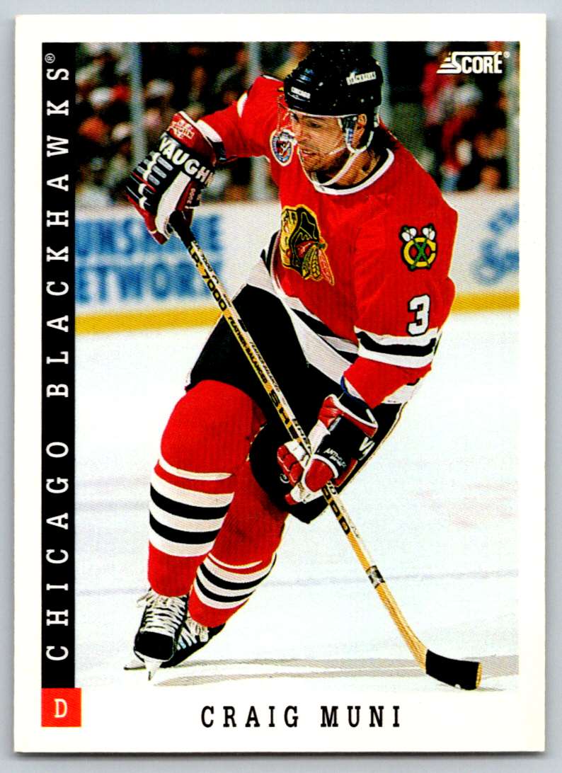1993-94 Score Craig Muni #266 on Kronozio