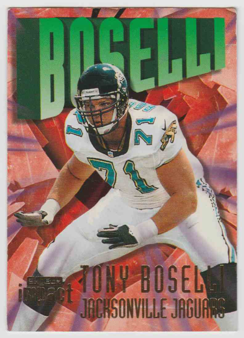1997 Skybox Impact Tony Boselli #24 on Kronozio