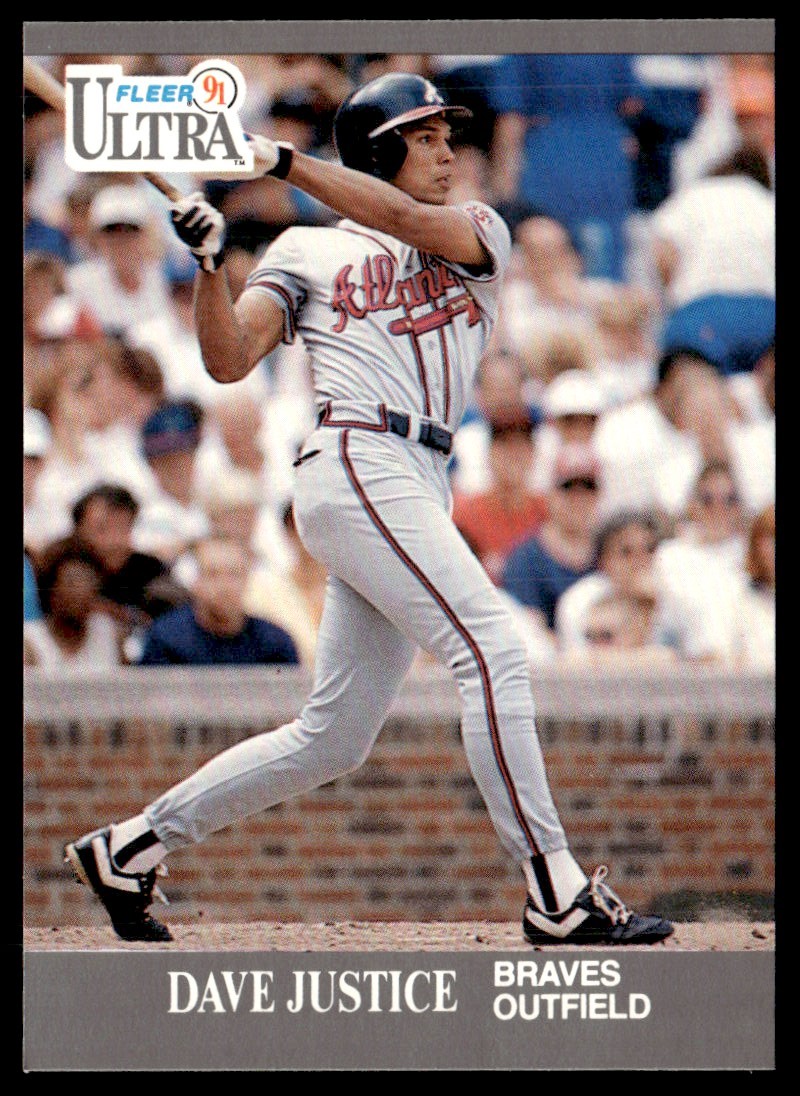 1991 Barry Colla Dave Justice Dave Justice #7 on Kronozio
