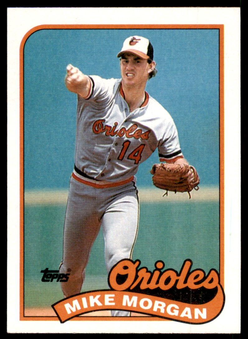 1989 Topps Mike Morgan #788 on Kronozio