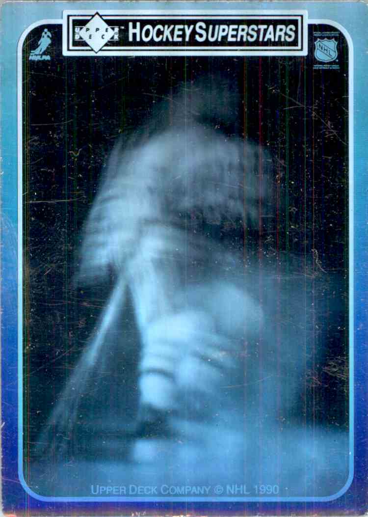 1990-91 Upper Deck Upper Deck Hockey Superstars Holograms Wayne Gretzky #3 on Kronozio