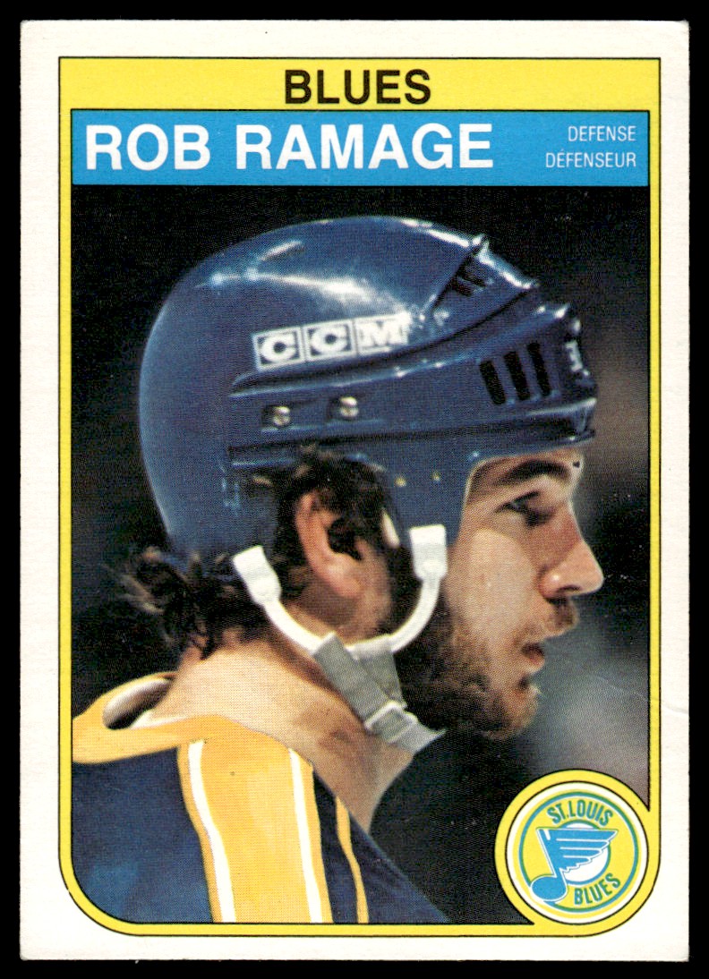 1982-83 O-Pee-Chee Rob Ramage #310 on Kronozio