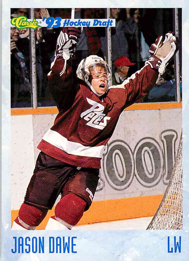 1993-94 Classic Jason Dawe #19 on Kronozio