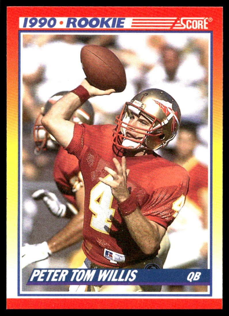 1990 Score Peter Tom Willis #656 on Kronozio