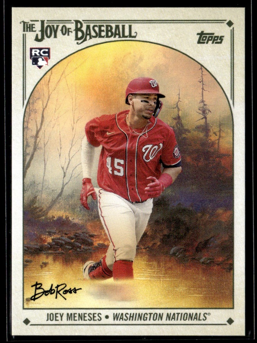 2023 Topps Bob Ross Joey Meneses #98 on Kronozio