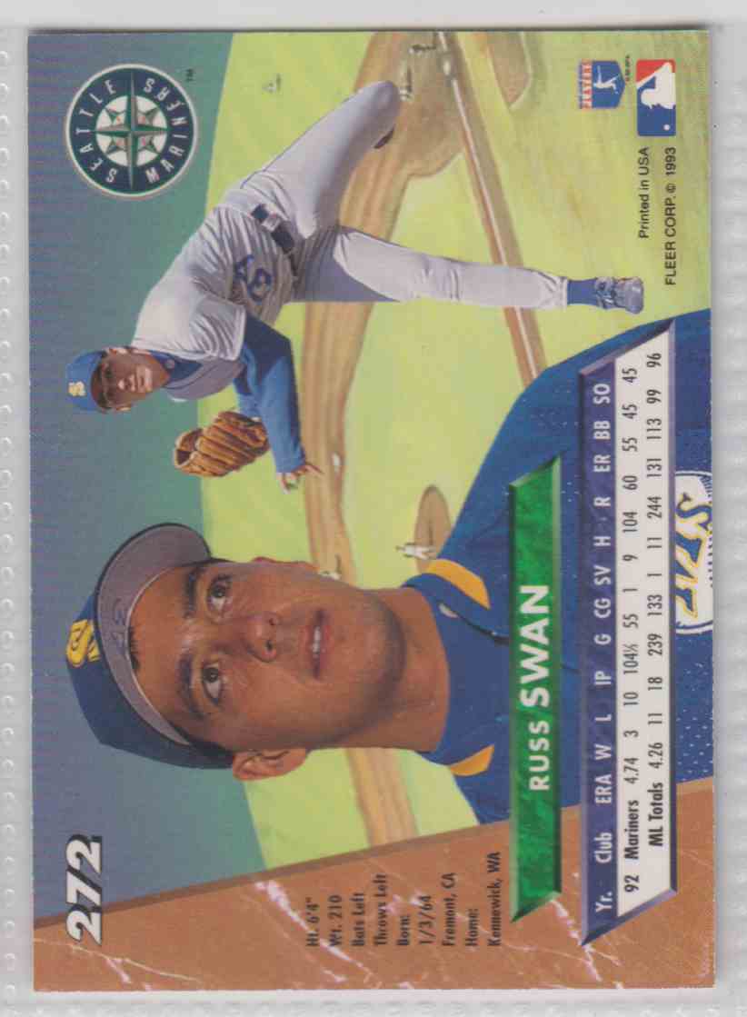 1993 Ultra Russ Swan #272 on Kronozio