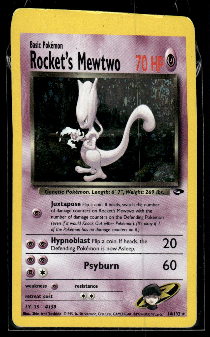 2000 Gym - Challenge Rocket’s Mewtwo #14 on Kronozio