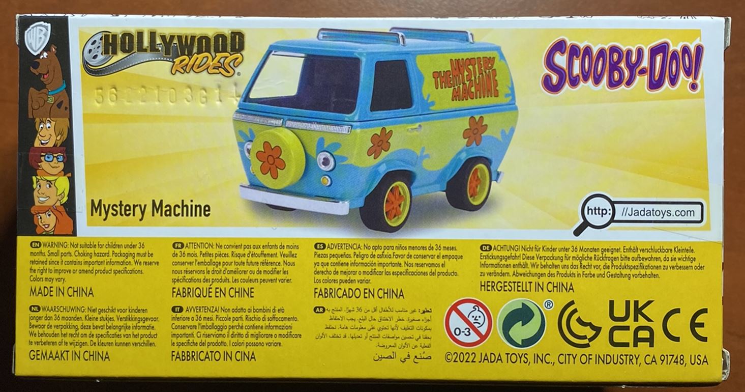 2022 Hollywood Rides 1/32 Van Mystery Machine on Kronozio