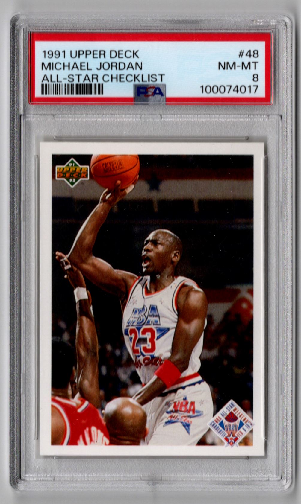 1991-92 Upper Deck Michael Jordan #48 on Kronozio