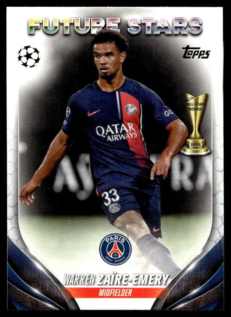 2024 Topps Warren Zaire-Emery #159 on Kronozio