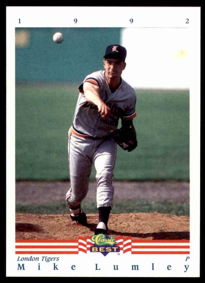 1992 Classic/Best Mike Lumley #173 on Kronozio